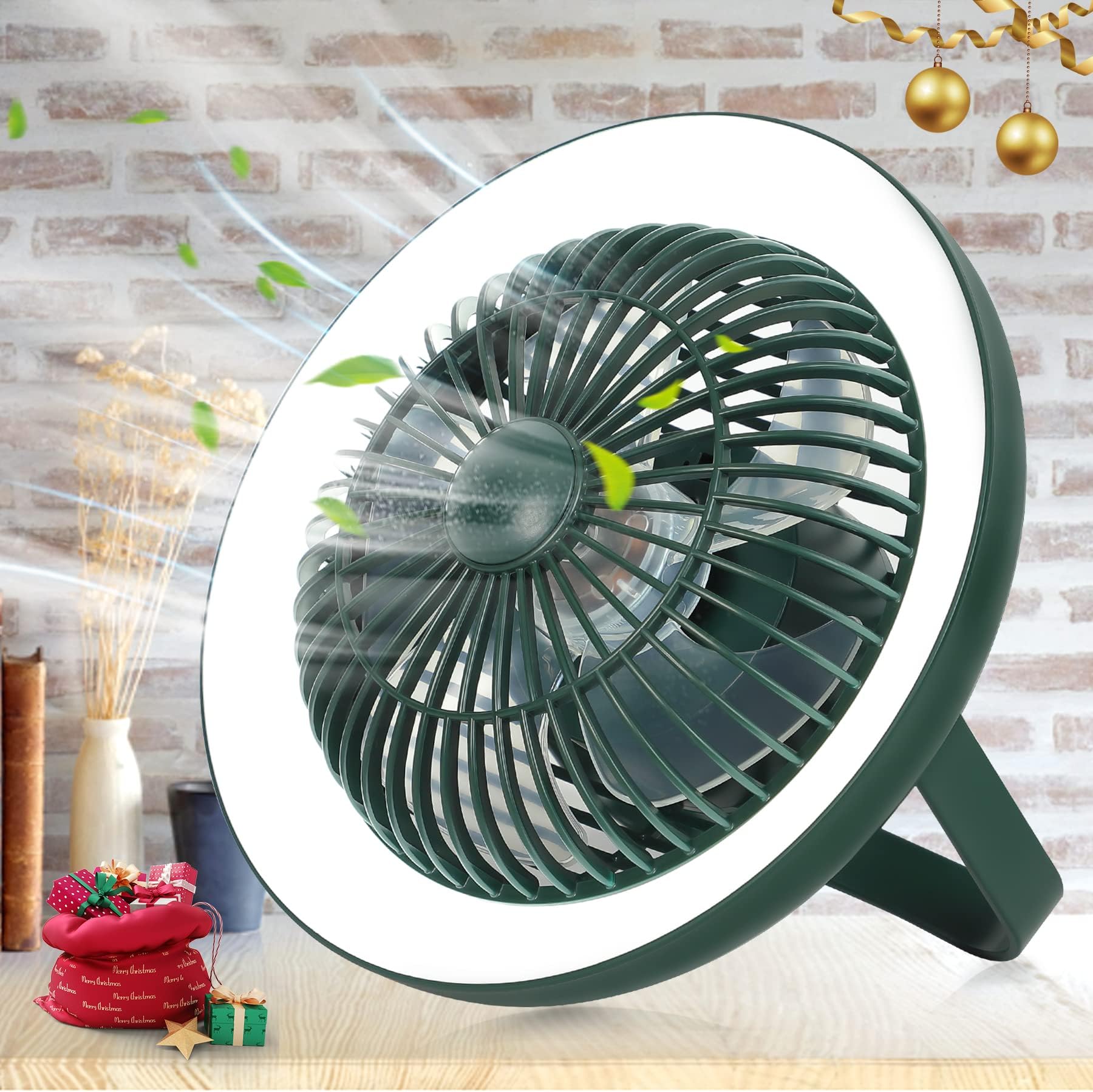 Amazon.com: ASNUG Camping Fan with LED Lantern, 6000mAh Battery ...