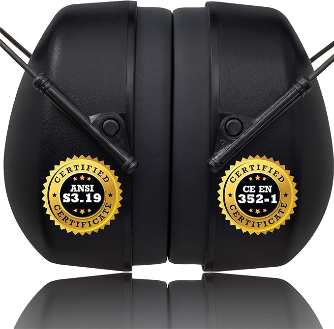 Safety Ear Muffs - Comfortable Ear Protection that Works to Save your ...