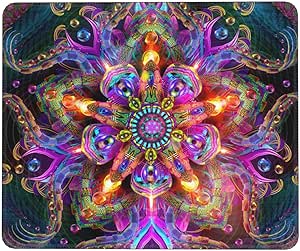 Amazon.com: Mouse Pad Rectangle Gaming Mousepad with Stitched Edges for ...