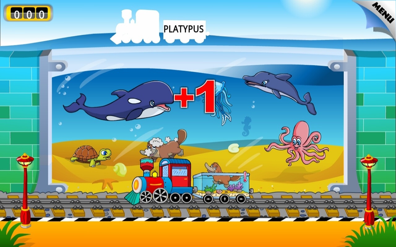 Kids Animal Train: Preschool and Kindegarten Learning Matching and ...