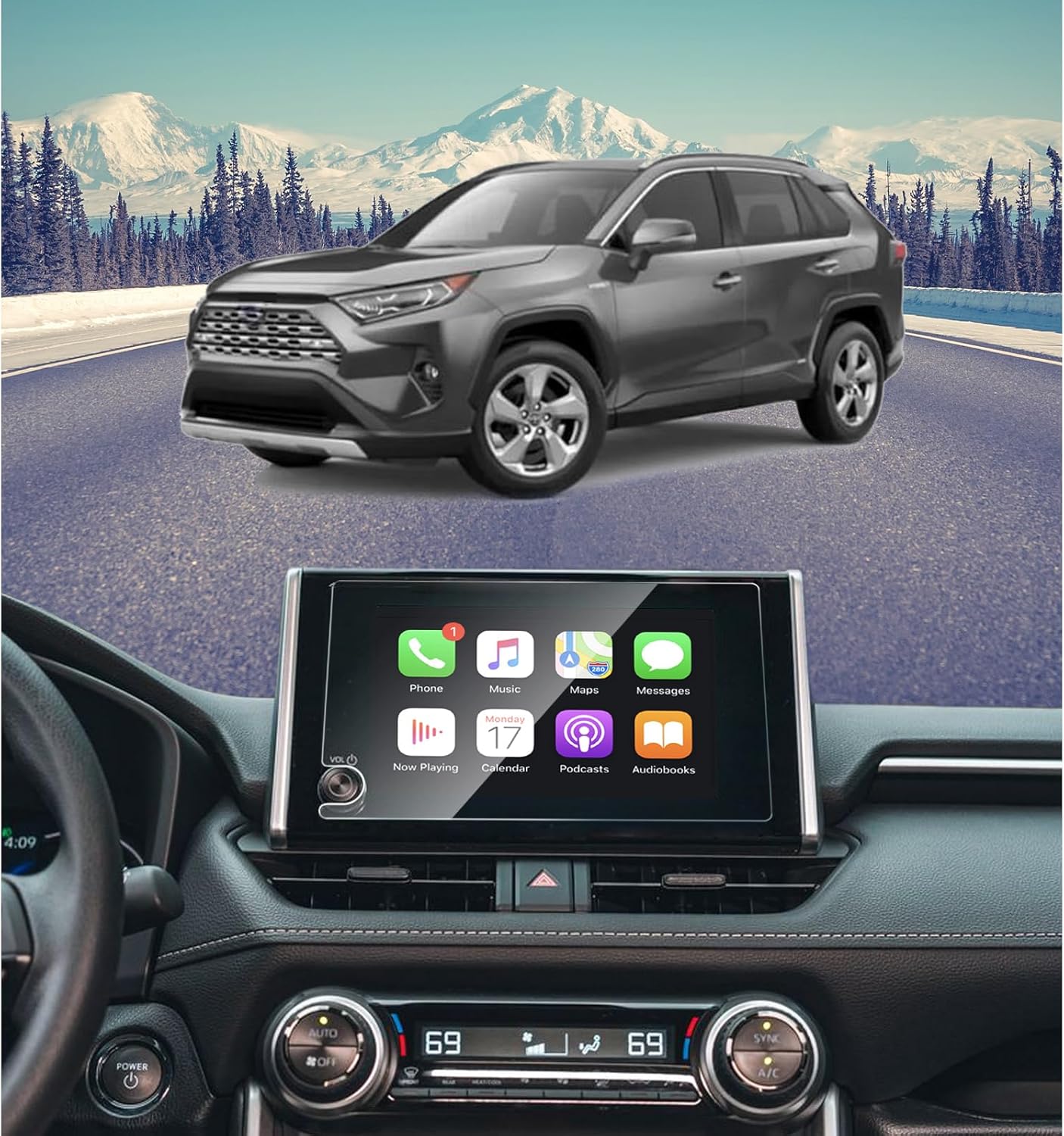 Amazon.com: PZSWUXIE for 2023 2024 2025 Toyota RAV4 LE/XLE/XLE Premium ...