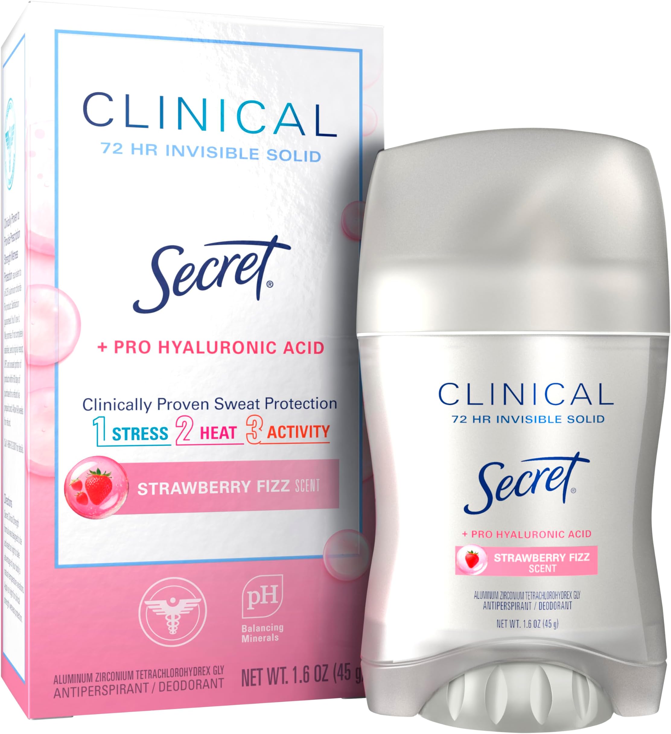 Amazon.com : Secret Clinical Strength Antiperspirant Deodorant for ...