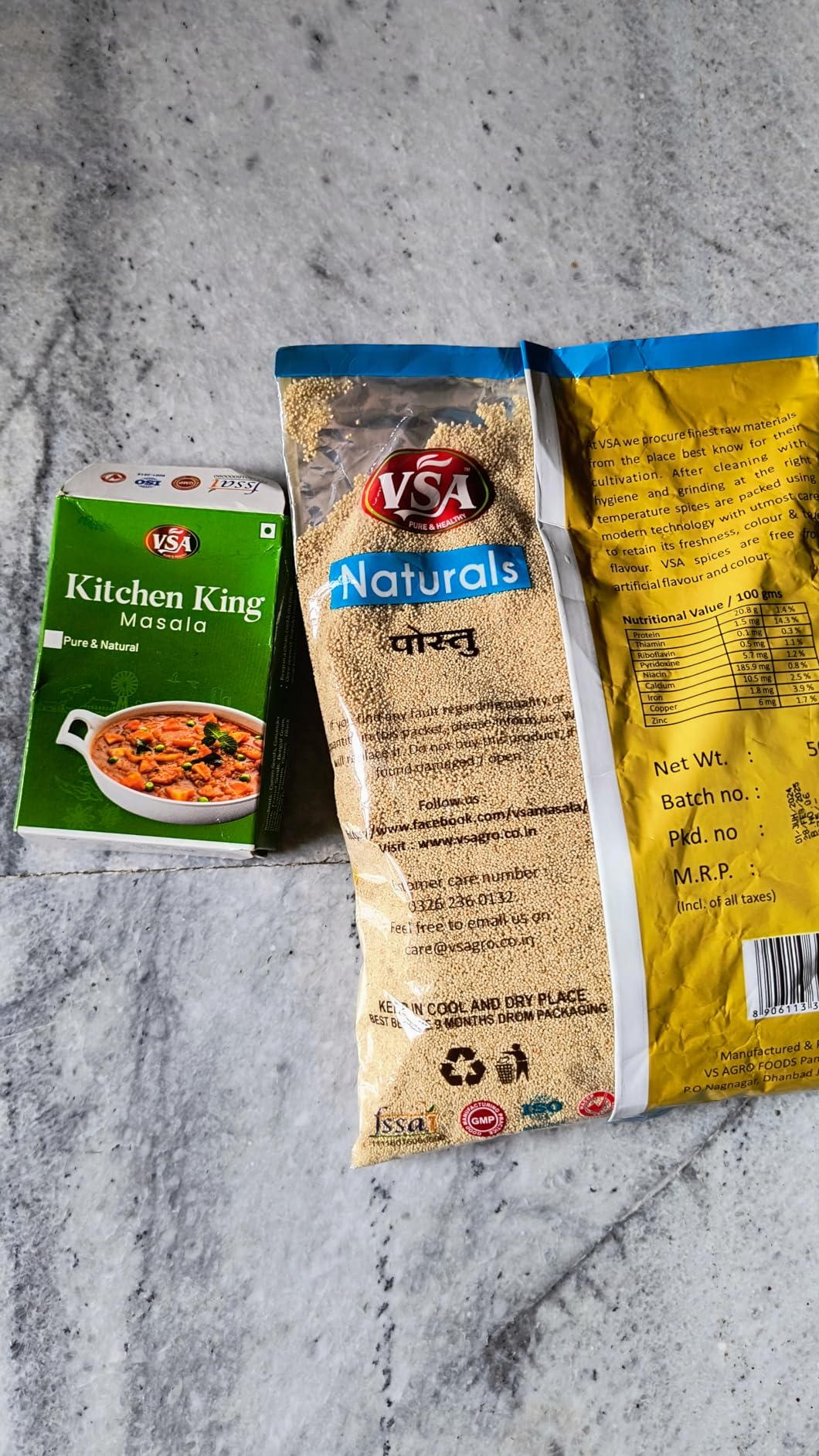 VSA NATURALS POSTU | Poppy Seeds | Khus Khus |Indian Posto Dana | Khas ...