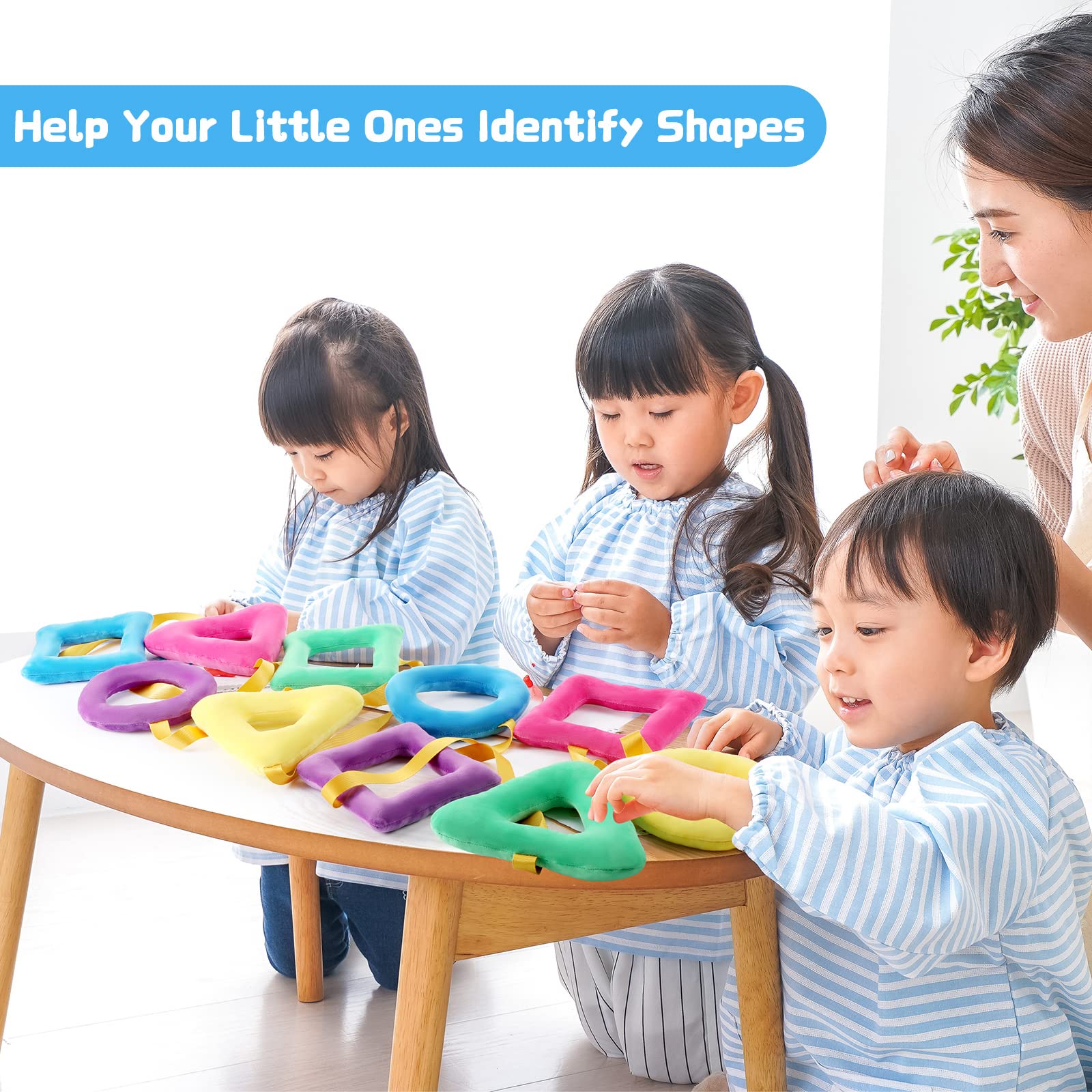 Snapklik.com : Shapes Walking Rope For Preschool Walking Rings For ...