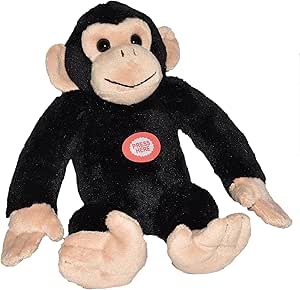 Wild Republic 23323 Chimpanzee Plush, Wild Calls Soft Toys with ...
