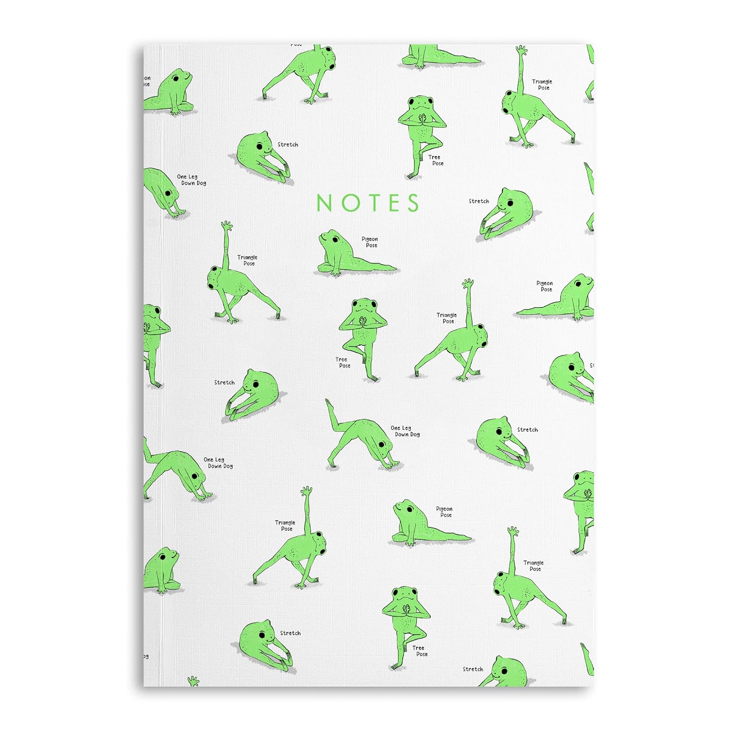 CENTRAL 23 School Notebooks College Ruled A5 - 'Yoga Frogs Cover' - 192 ...