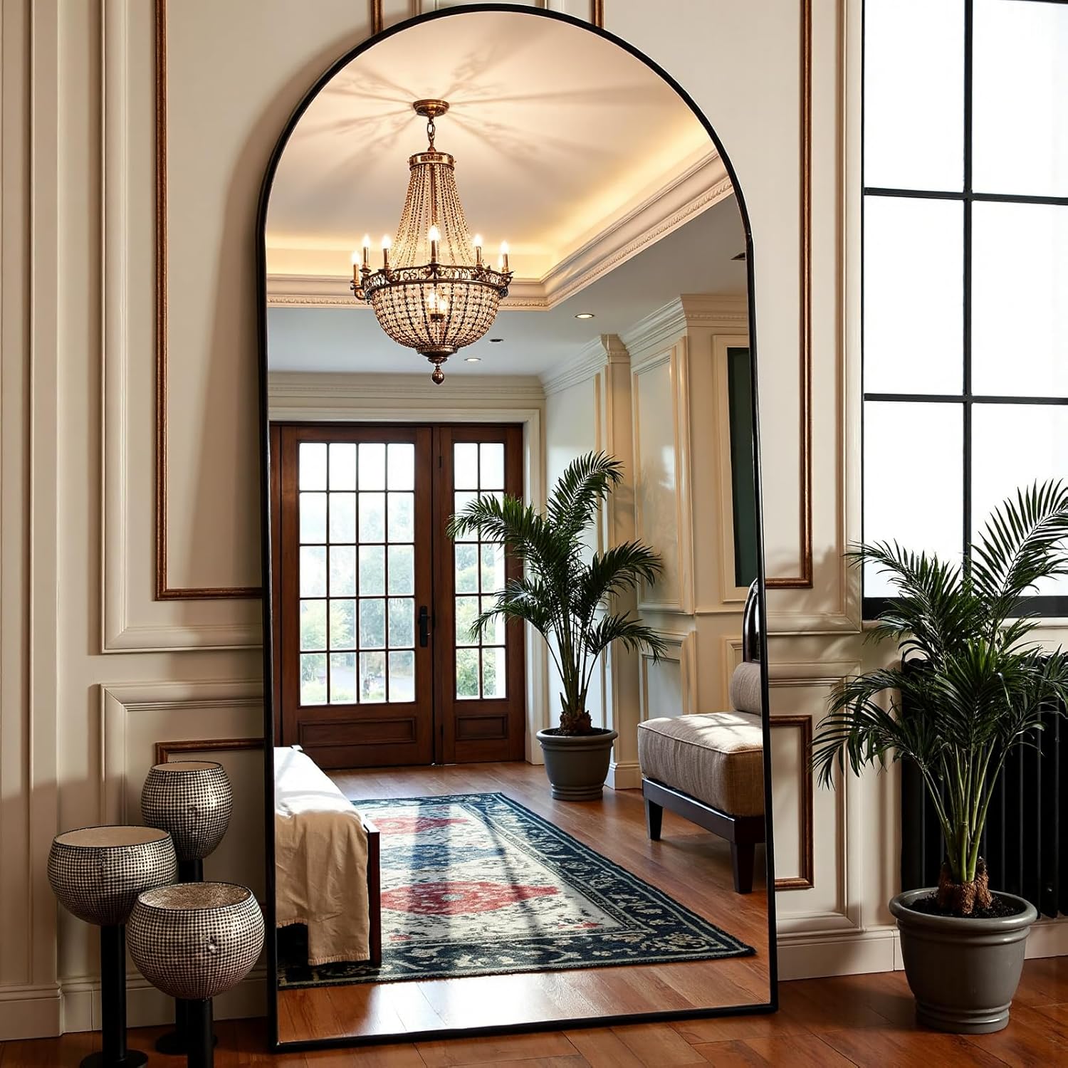 Amazon.com: FVANF Full Length Mirror, 71" x 26" Oversized Floor Mirror ...