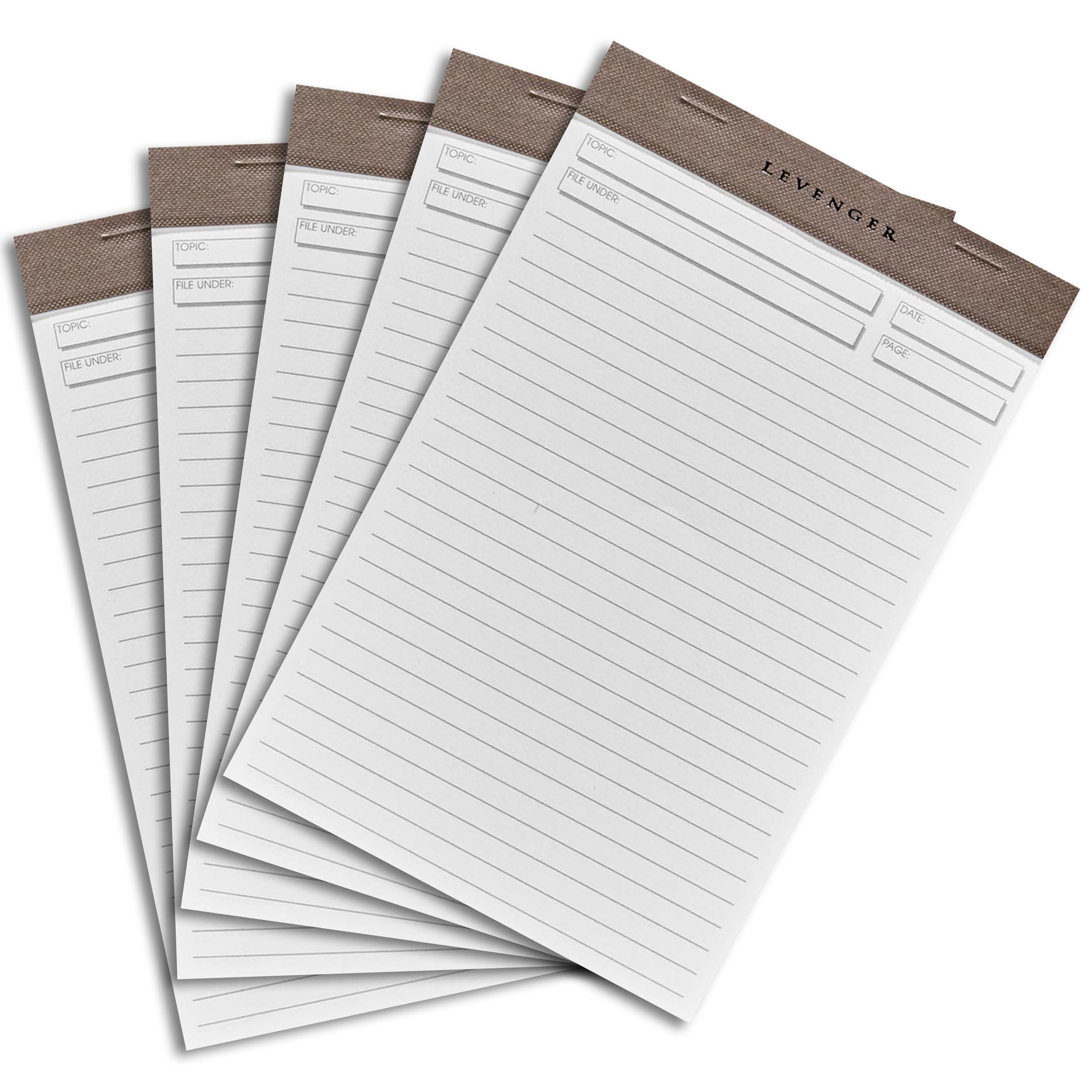 Amazon.com : Levenger Freeleaf Full-Page Ruled Writing Pads Lined ...