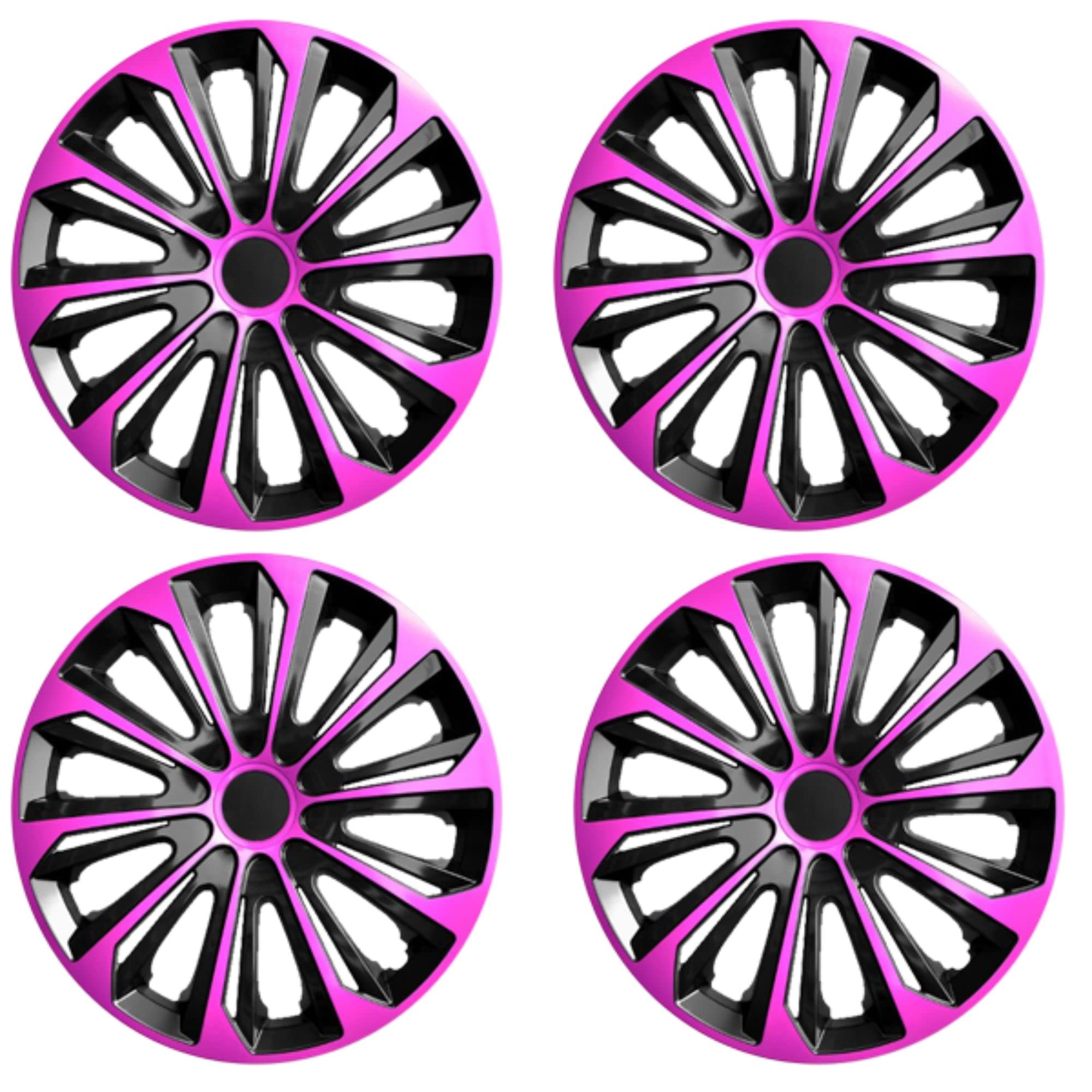 Hubcaps Universal – 14 15 16 Inch – Compatible With A Wide Range Of Car ...