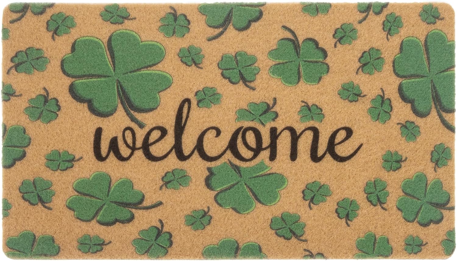 Amazon.com: St. Patrick's-Day-Clovers-Welcome-Mats Outdoor-Entrance ...
