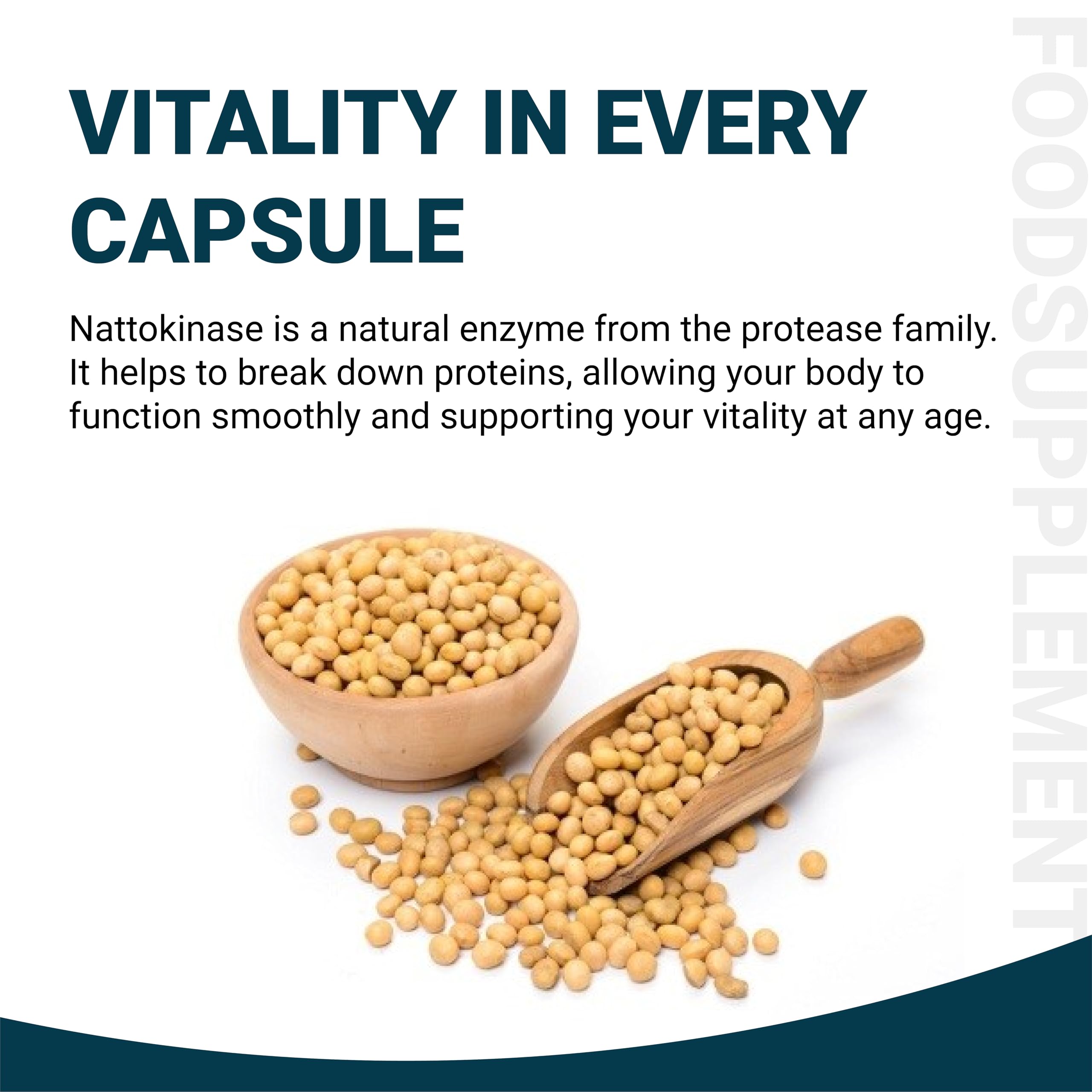 Snapklik.com : Ved Nattokinase, 2000 FU / 100mg, Nattokinase Natural ...