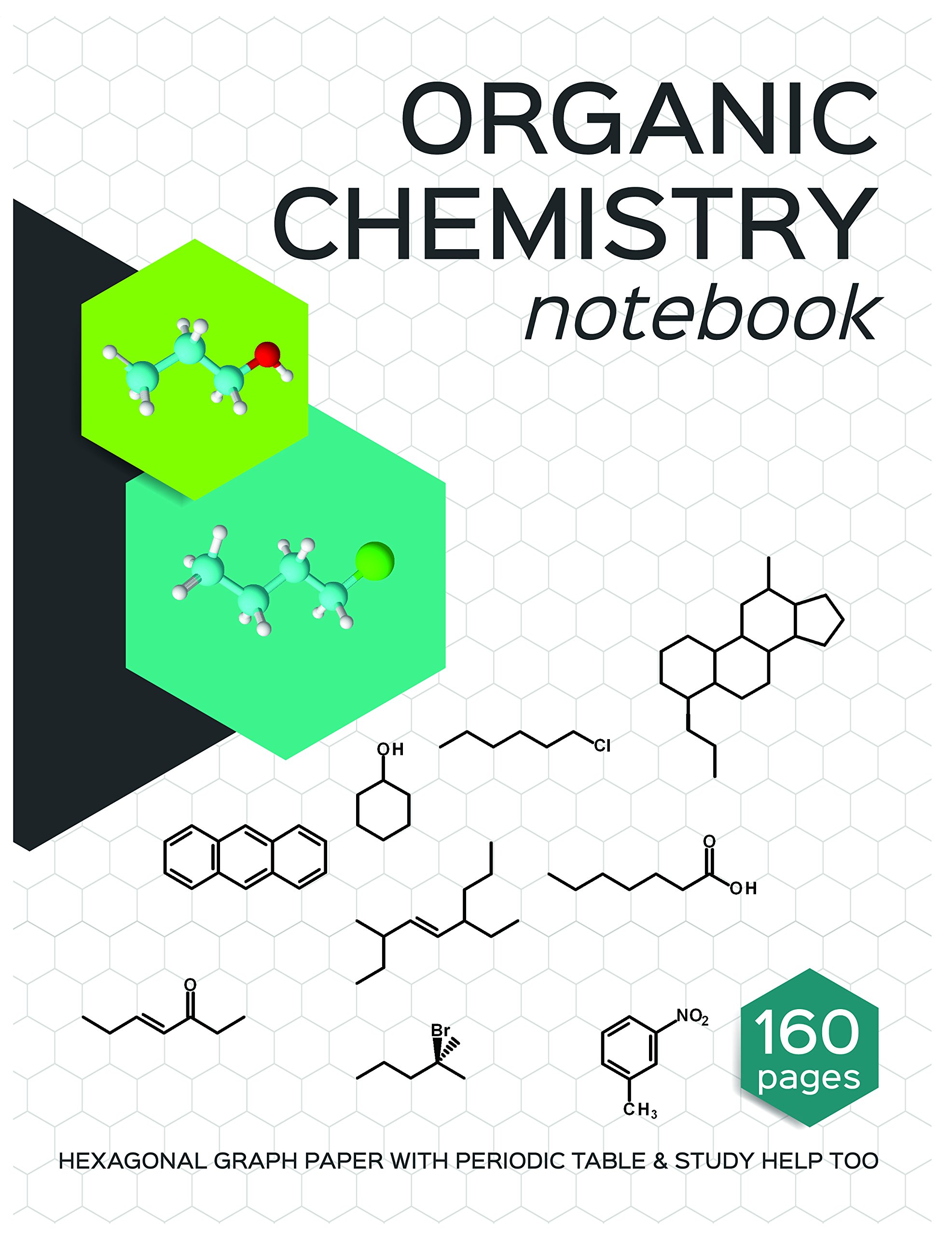 Buy Chemistry : Hexagonal graph paper for notes and two chem eBooks ...