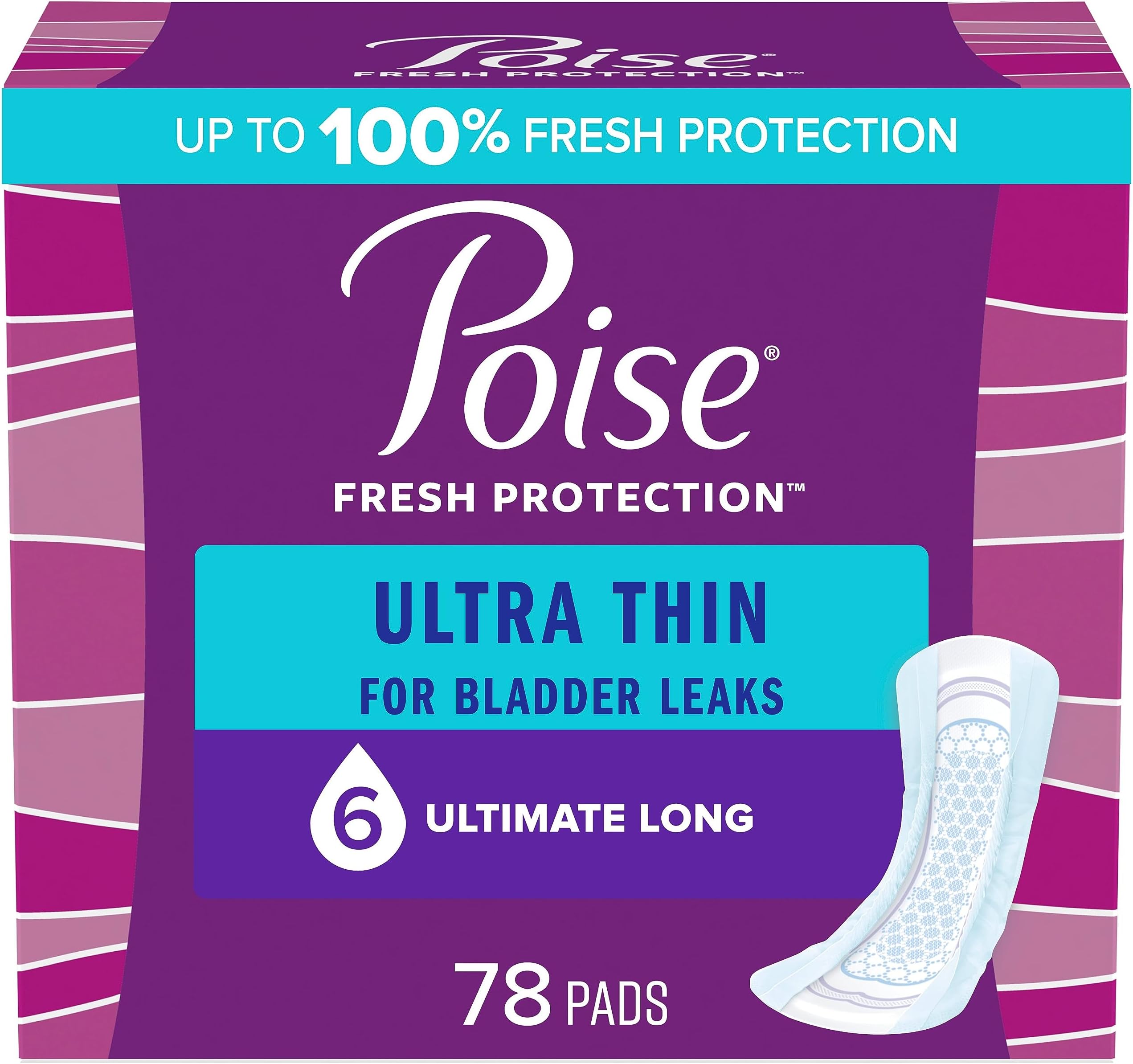 Amazon.com: Poise Incontinence Pads & Postpartum Incontinence Pads, 5 ...