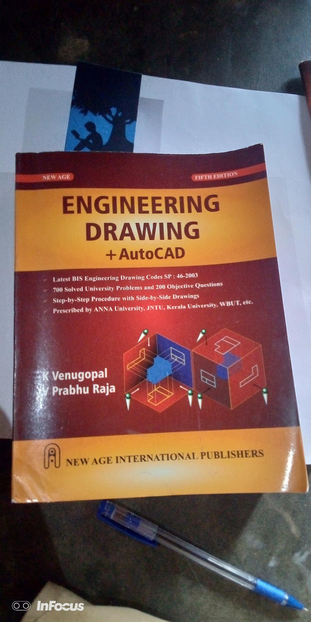 ENGINEERING DRAWING + AUTOCAD, 5ED (*) : Venugopal, K.: Amazon.in: Books