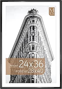 Amazon.com - MCS Trendsetter 28x40 Poster Frame, Display Pictures 24x36 ...