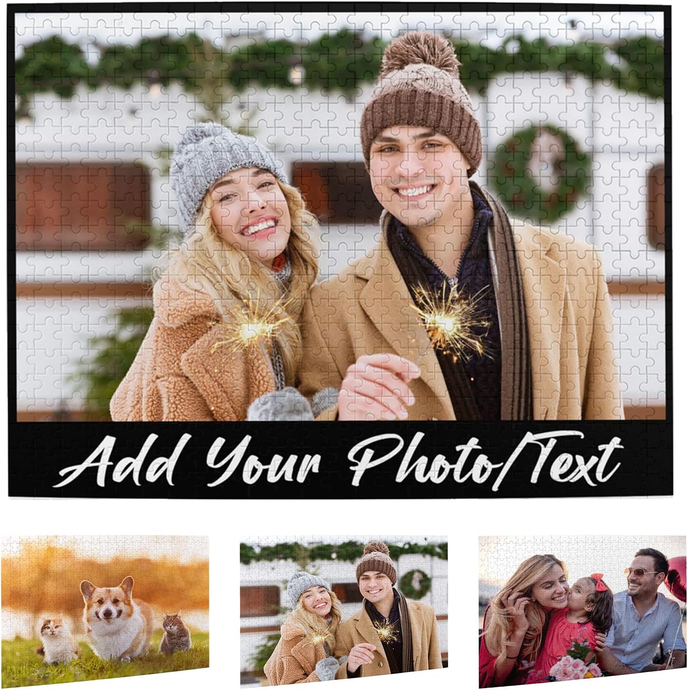 Amazon.com: Custom Jigsaw Puzzles from Photos, Personalized Picture ...