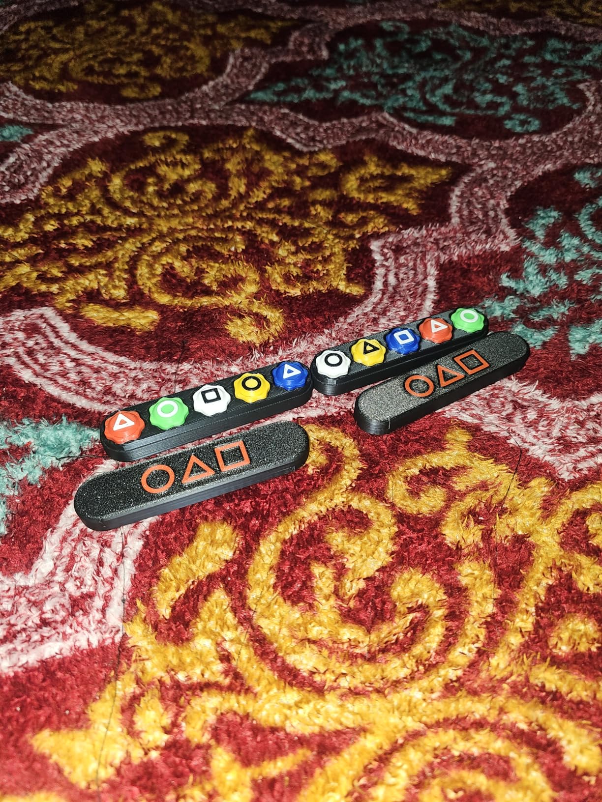 Buy Gonggi Adult Traditional Korean Game Set, 5 Colored Gonggi Markers ...