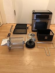 Arendo - Multifunktions Mini Backofen Heißluftfritteuse - 10 Liter ...