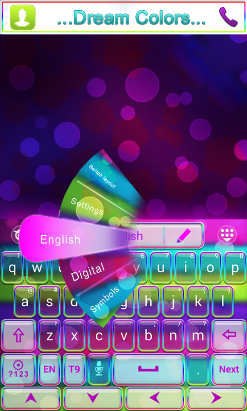 Dreamcolors GO Keyboard Theme &Emoji - App on Amazon Appstore