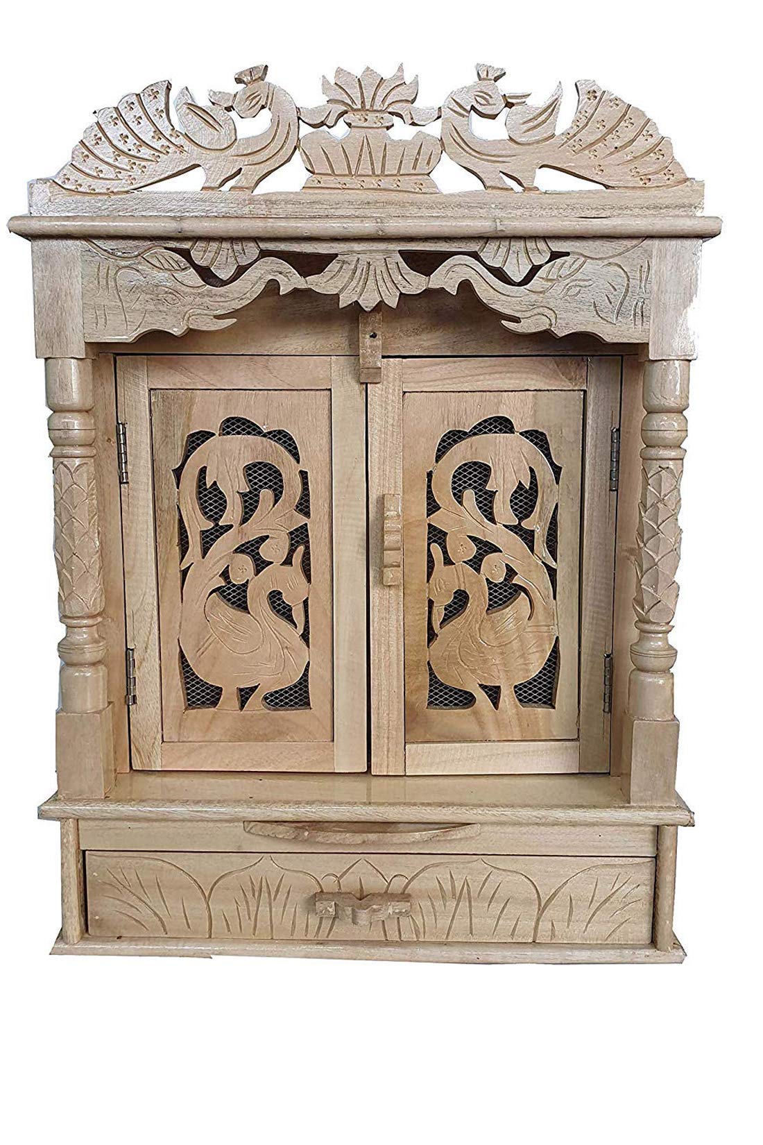 Buy Makan Wooden Temple Home Temple Puja Mandir Wooden Temple Temple