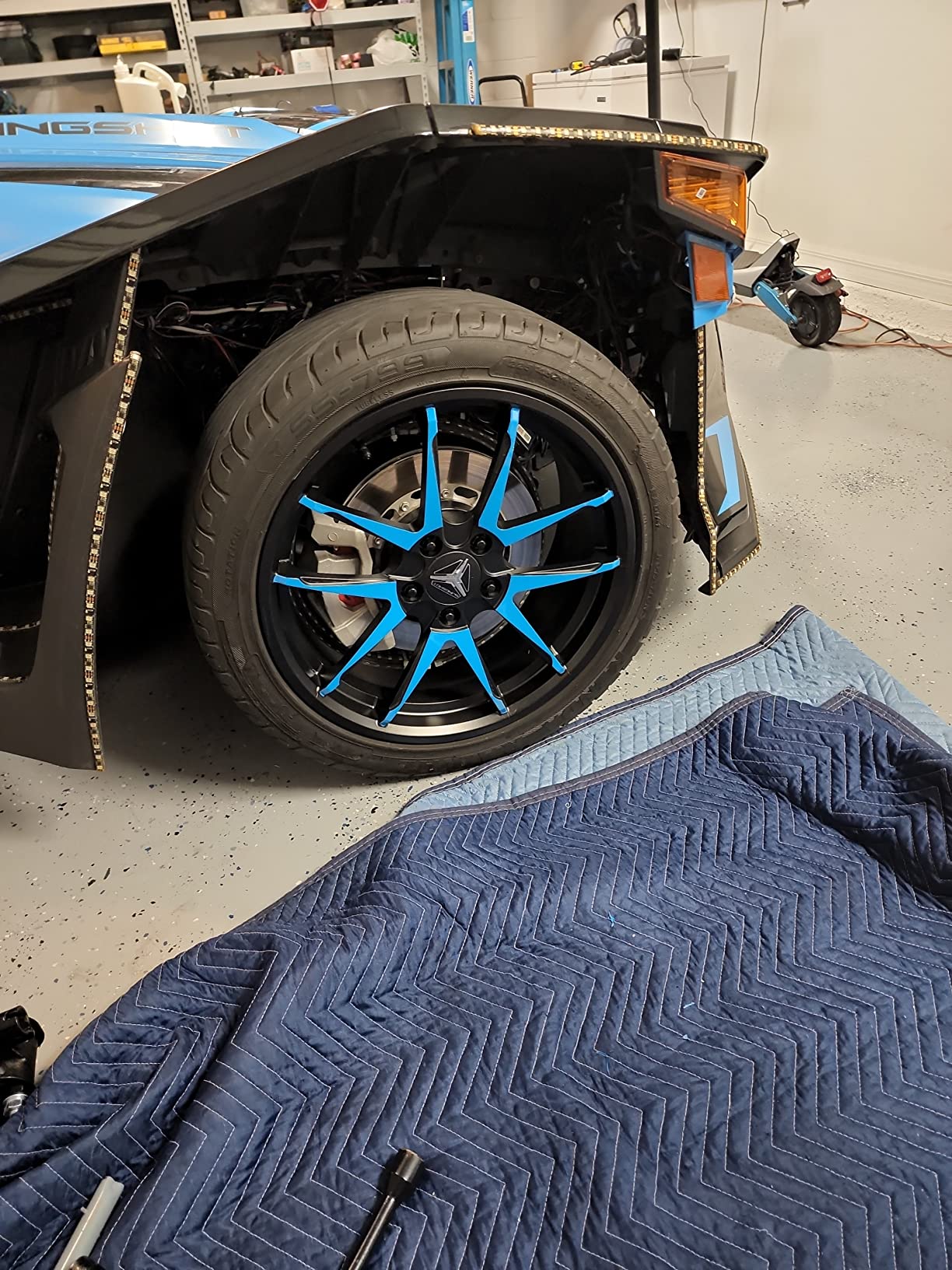 $2/mo - Finance VViViD+ Ultra Gloss Smurf Blue Vinyl Car Wrap Premium ...