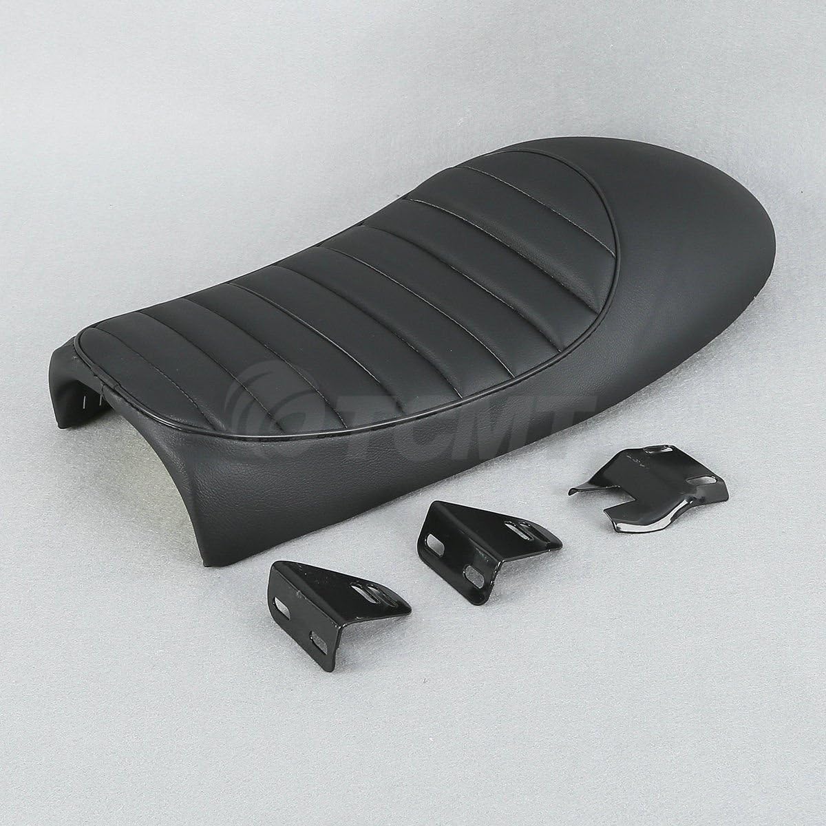 Amazon.com: Motorcycle Cafe Racer Seat Universal Flat Brat Vintage ...