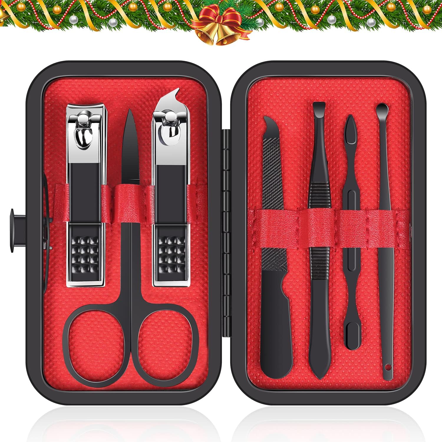 Amazon.com : Manicure Pedicure Set Stainless Steel Nail Clippers ...