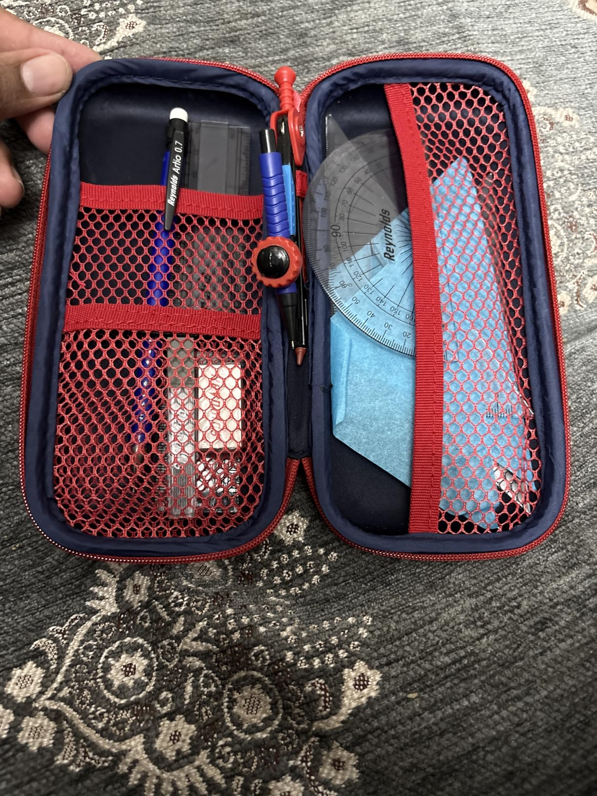 Reynolds Zinc Geometry Box | Instrument Box | Pencil Box | Rust ...