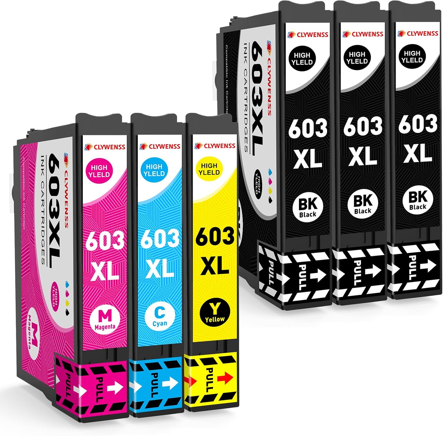 Clywenss 603 XL Ink Cartridges Compatible with Epson 603XL for ...