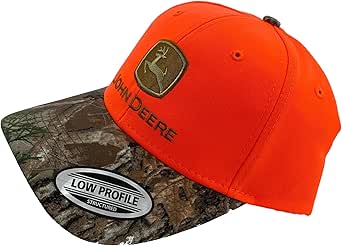 John Deere Blaze Realtree Edge Hat - LP83146 Orange at Amazon Men’s ...