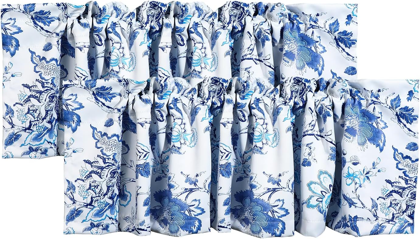 Amazon.com: Athootita 2 Panels Curtain Valances for Windows,52in x18in ...