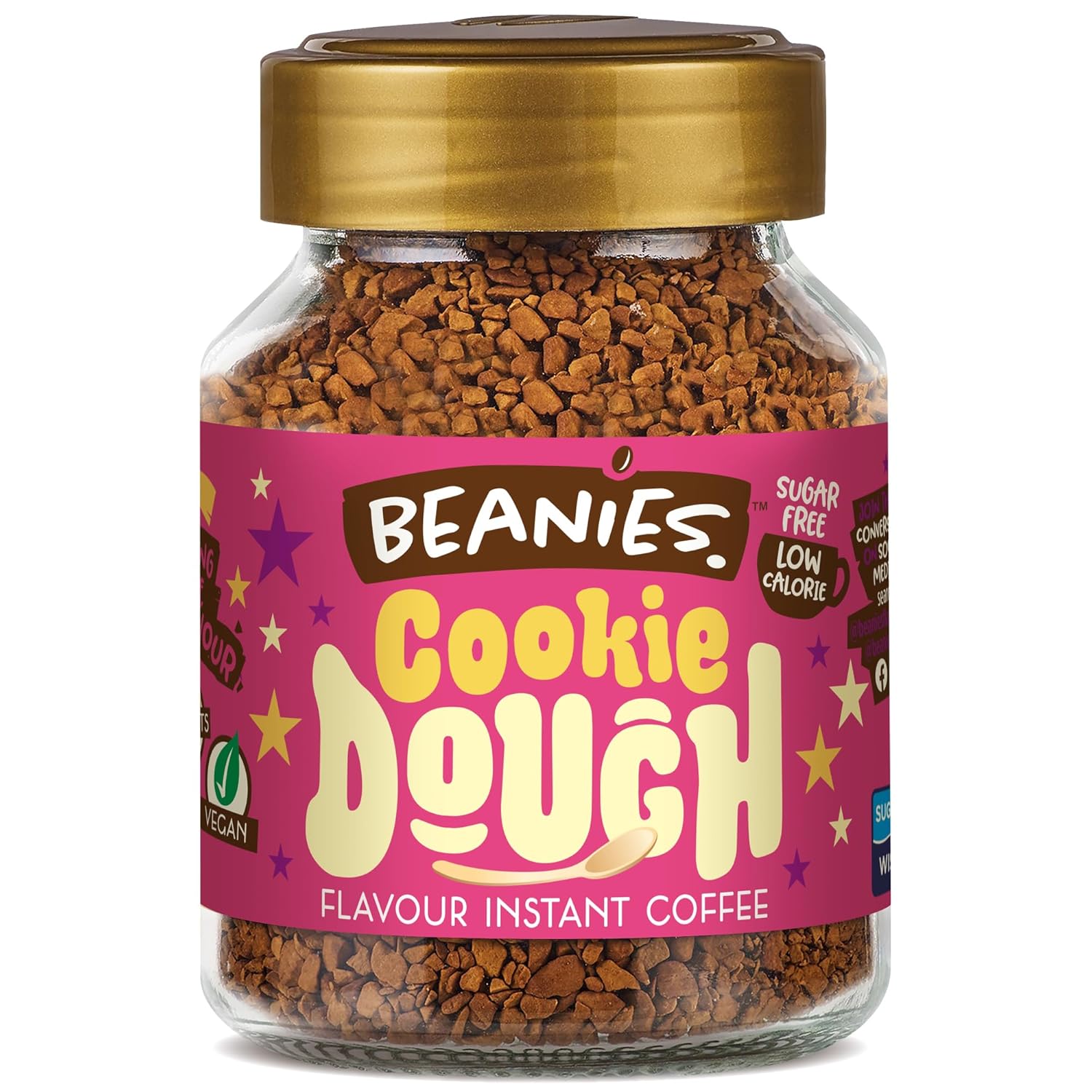 Amazon.com : Beanies Flavour Instant Coffee - Cookie Dough Instant ...