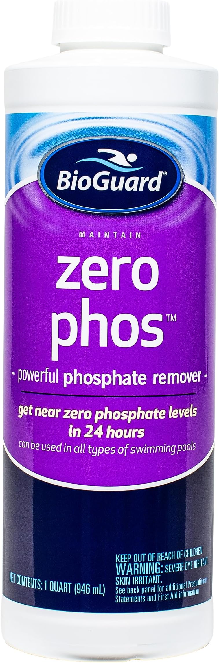 Amazon.com : BioGuard Zero Phos (1 qt) Pool Chemical Liquid Pool ...