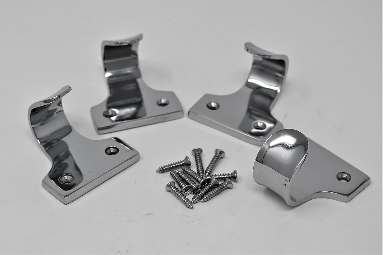 Visua Sash Window Lift Pull Slide Handle Polished Chrome with Fixings ...