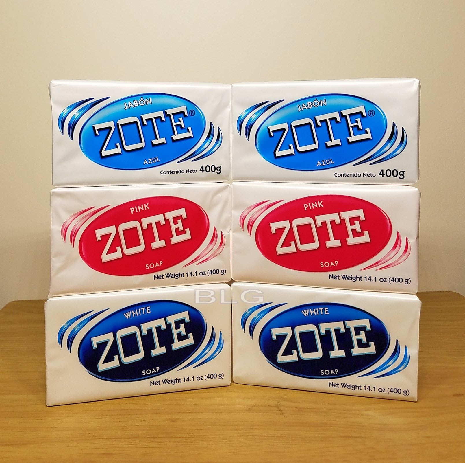 Amazon.com: Zote Laundry Bar Soap Variety Pack - White and Pink - 2 ...