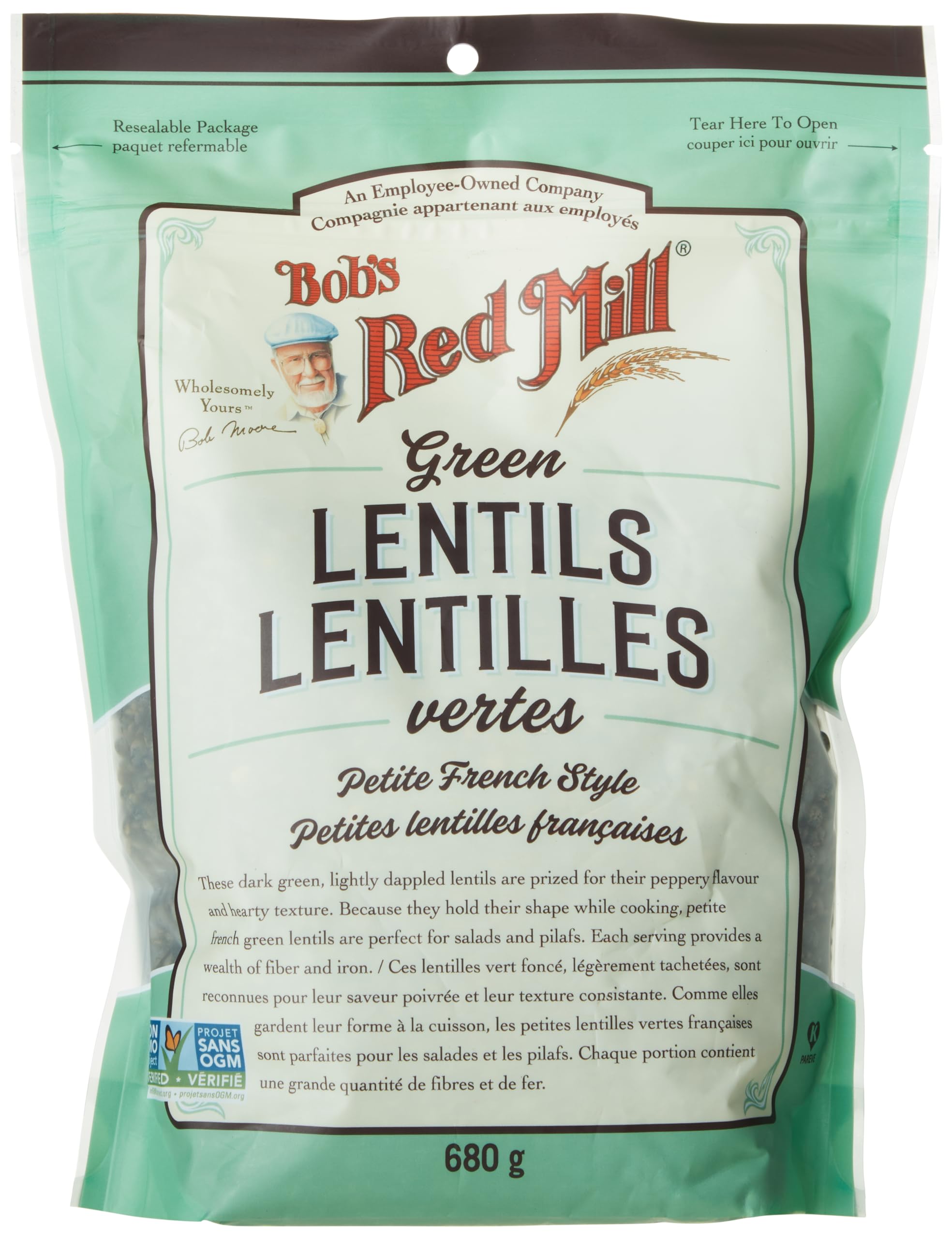 Bob's Red Mill Petite French Green Lentils : Amazon.ca: Grocery ...