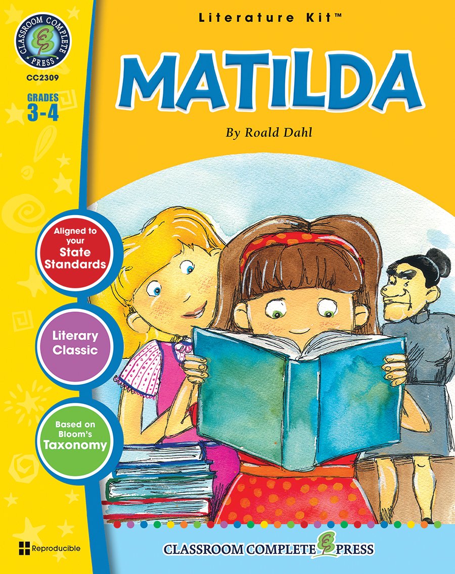 Amazon.com: Matilda - Literature Kit Gr. 3-4 - Classroom Complete Press ...