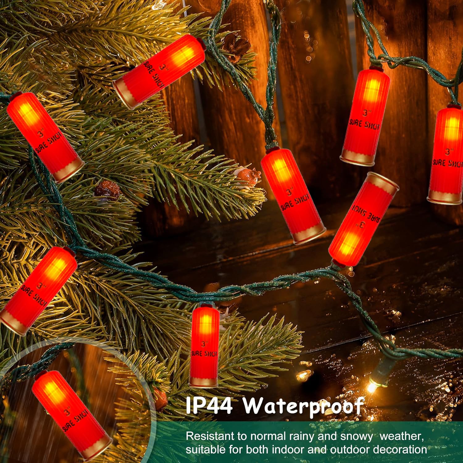 Bullet Christmas Lights