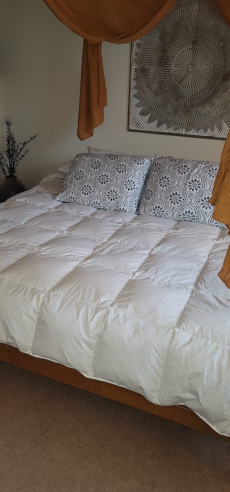 $24/mo - Finance Royoliving Premium Greyduck Feathers Down Comforter ...