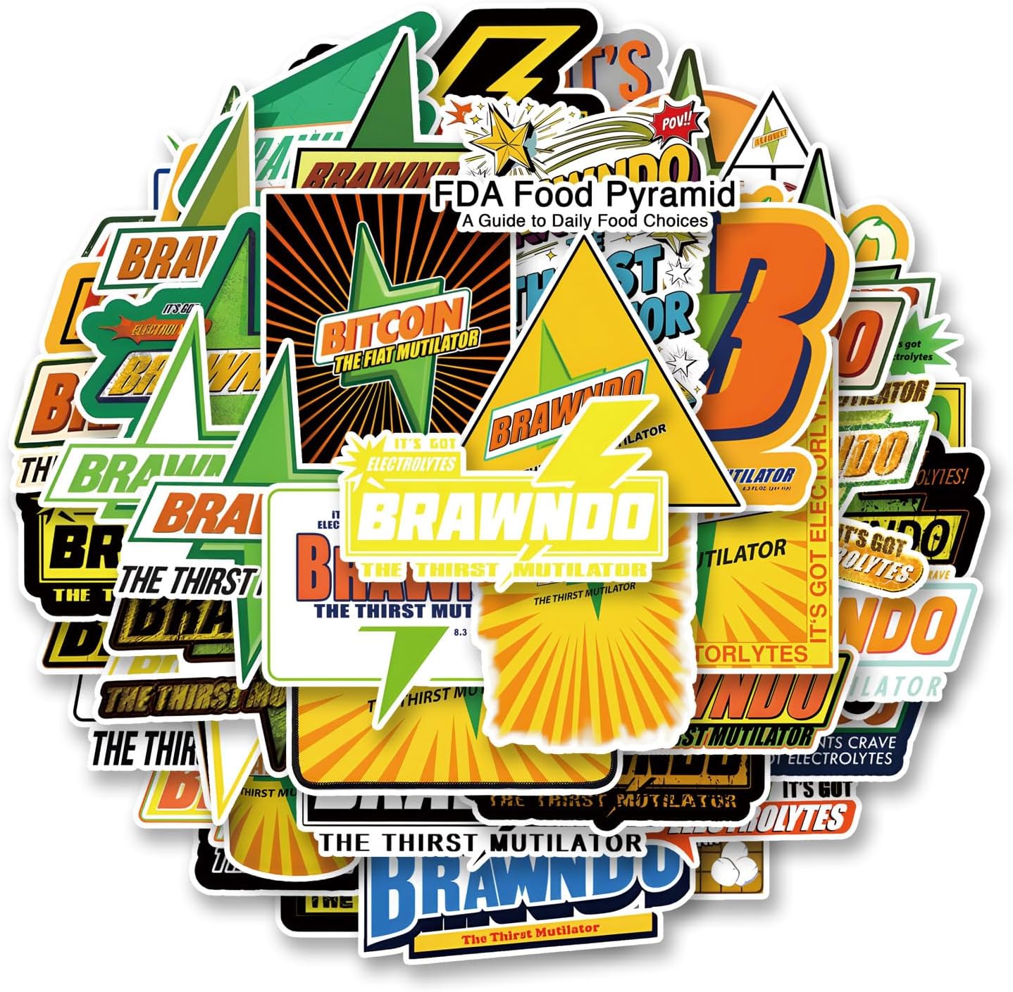 Amazon.com - Brawndo The Thirst mutilator (Idiocracy) - Pack of 3 ...