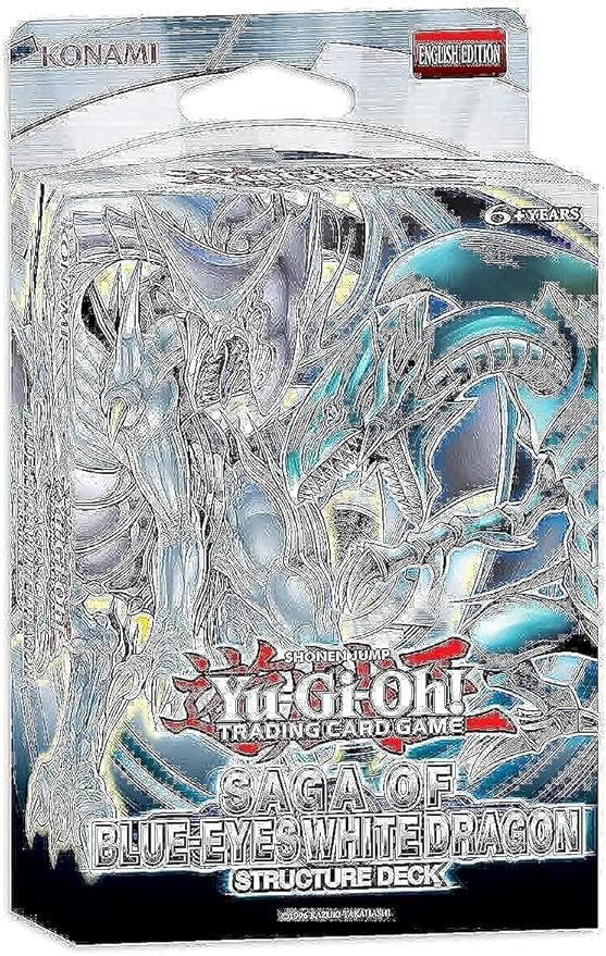 Amazon.com: YU-GI-OH! SDBE Yu Gi Oh Structure Deck Saga of Blue Eyes White Dr. EV : Everything Else