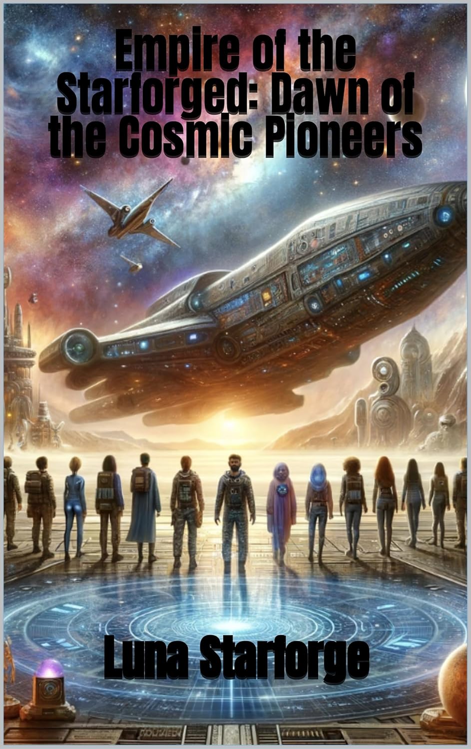 Empire of the Starforged: Dawn of the Cosmic Pioneers: A Space Opera ...