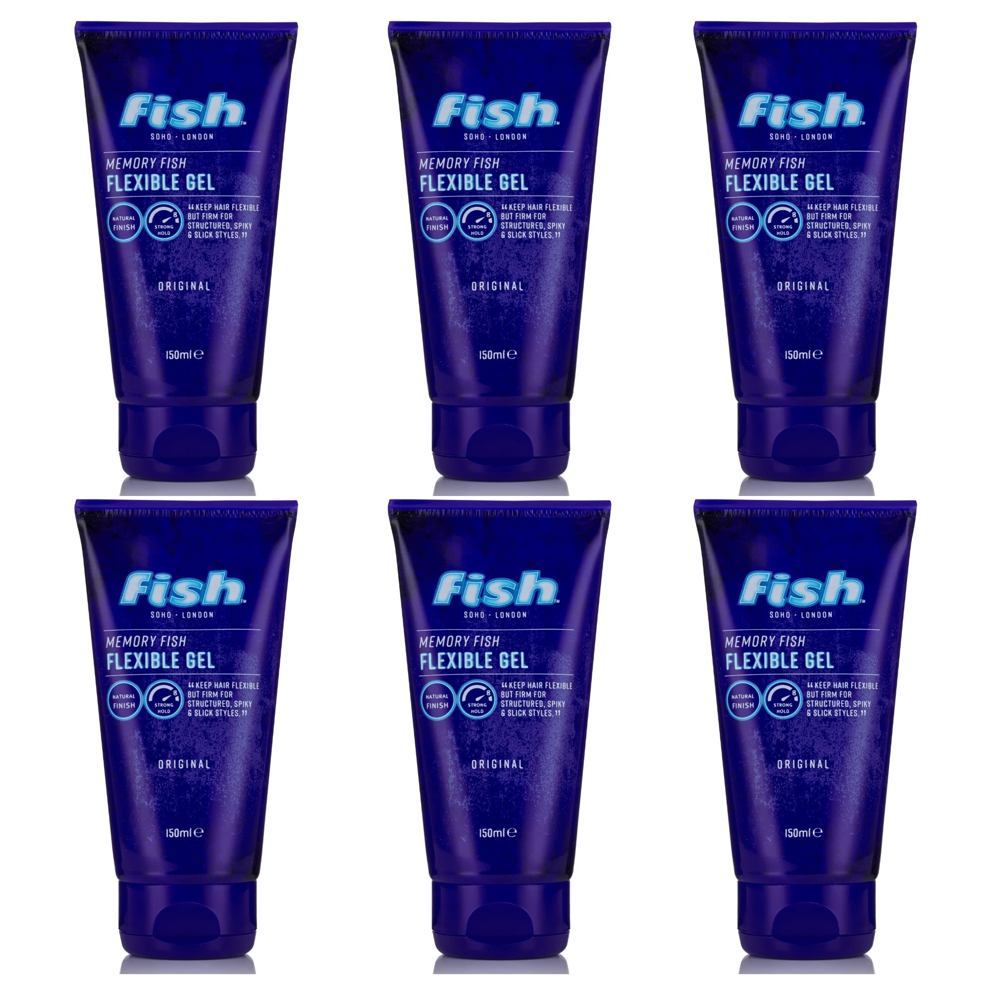 Fish Original Flexible Gel 150ml x6 – BigaMart