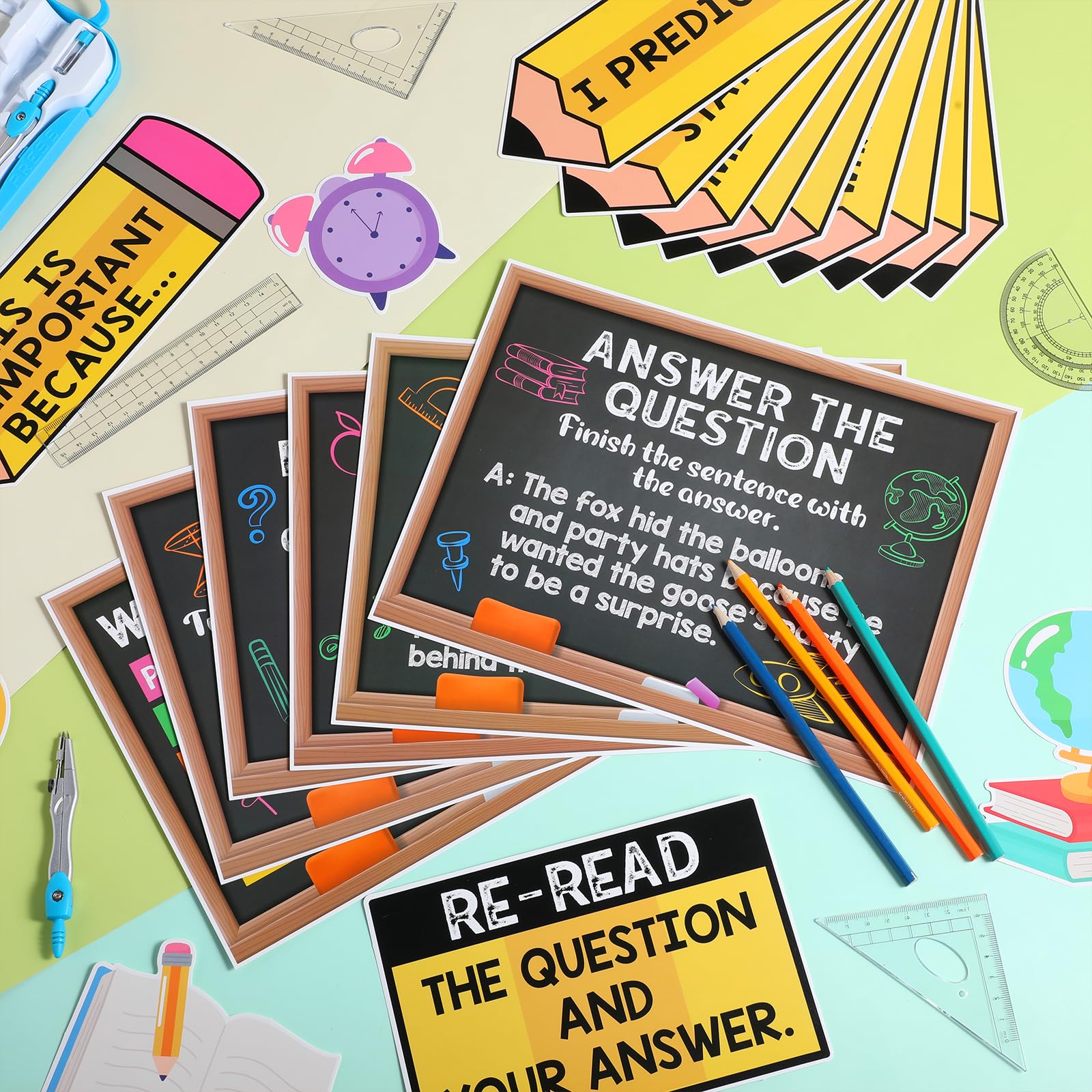 Snapklik.com : Pasimy Races Writing Strategy Bulletin Board Set Writing ...