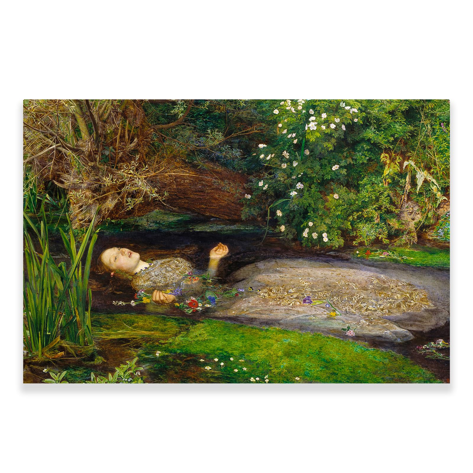 Amazon.com: John Everett Millais Print - Ophelia Poster - Classic Oil ...