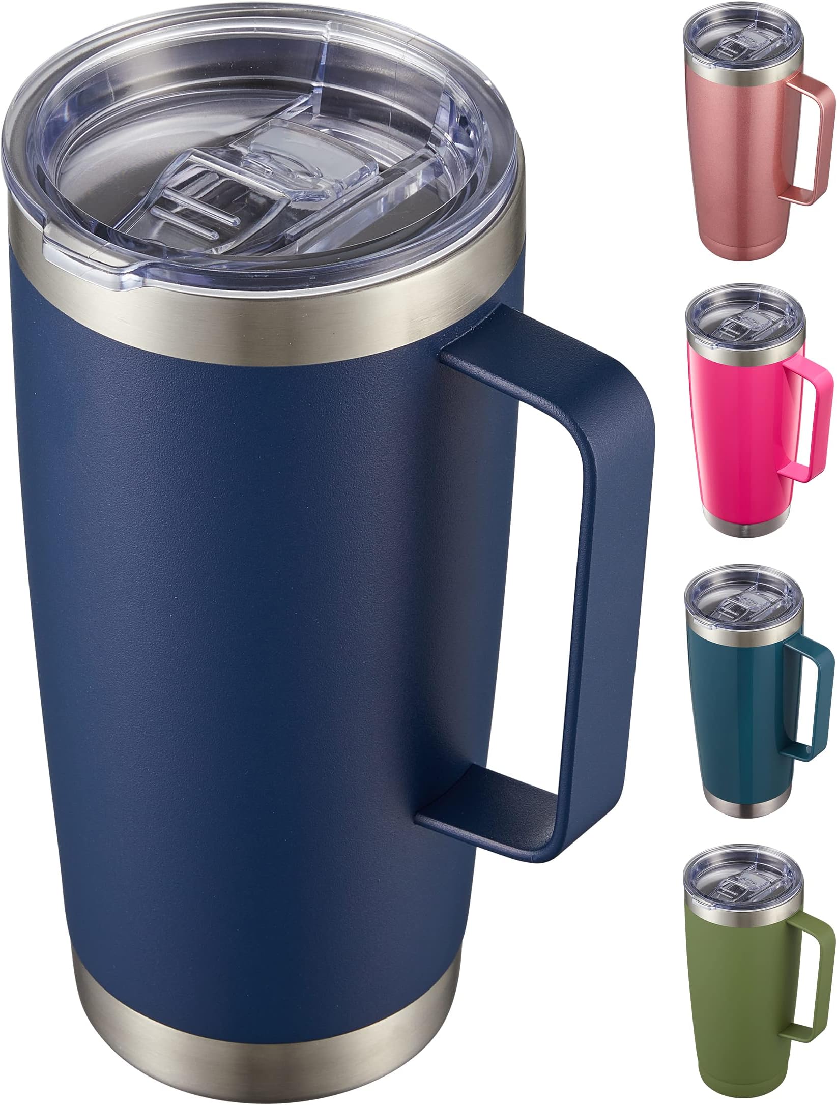 Amazon.com | Oggi Commuter Travel Mug 14oz - Insulated Coffee Mug ...