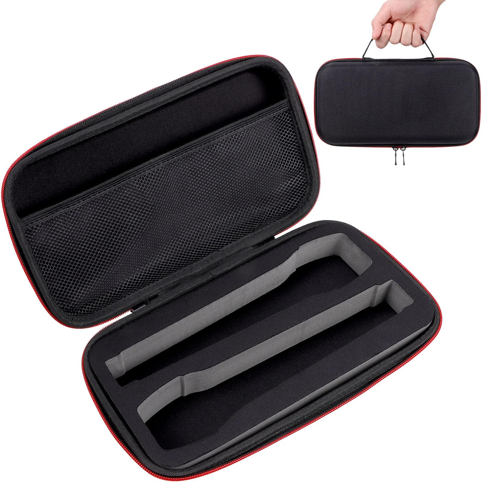 Amazon.com: MAGICLULU 1Pcs Dual Mic Bag Carrying Travel Case Case Hard ...