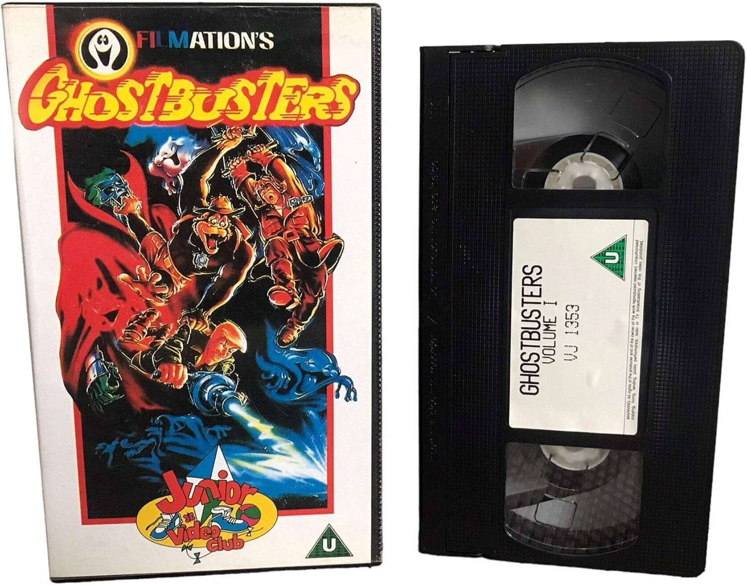 Amazon.com: Ghostbusters [VHS] : Pat Fraley, Peter Cullen, Alan ...