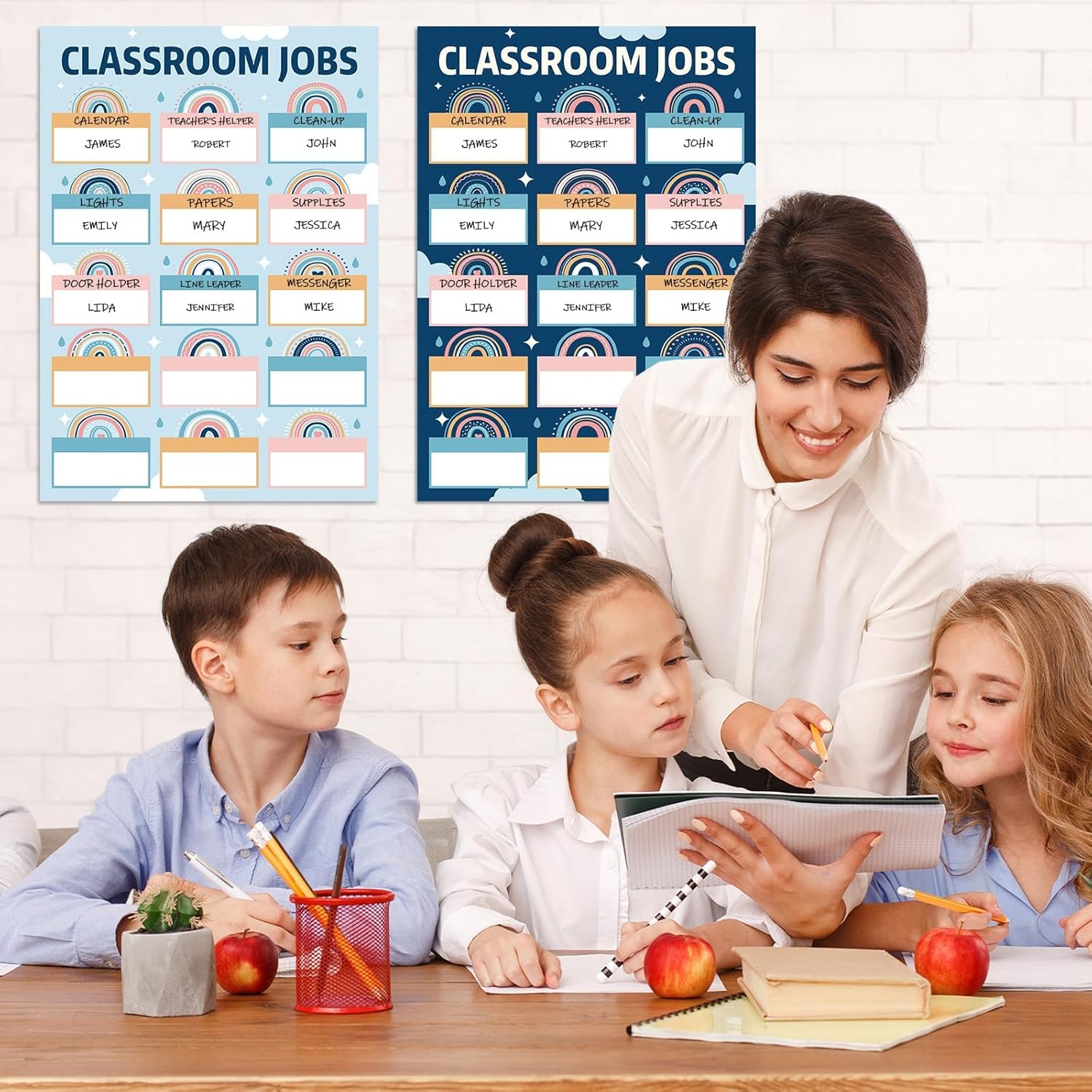 Boho Class Jobs Bulletin Board Boho Rainbow Themed Australia | Ubuy