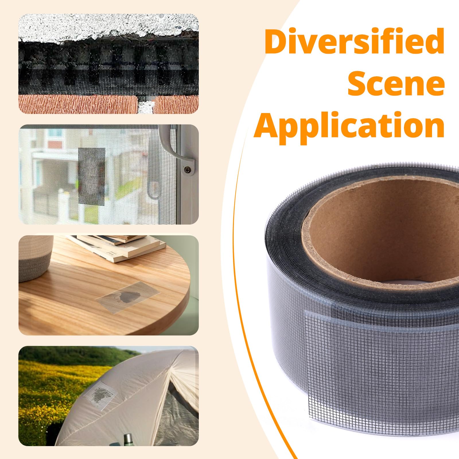 Snapklik.com : Window Screen Repair Tape - 2 In X 15 FT Window Screen ...